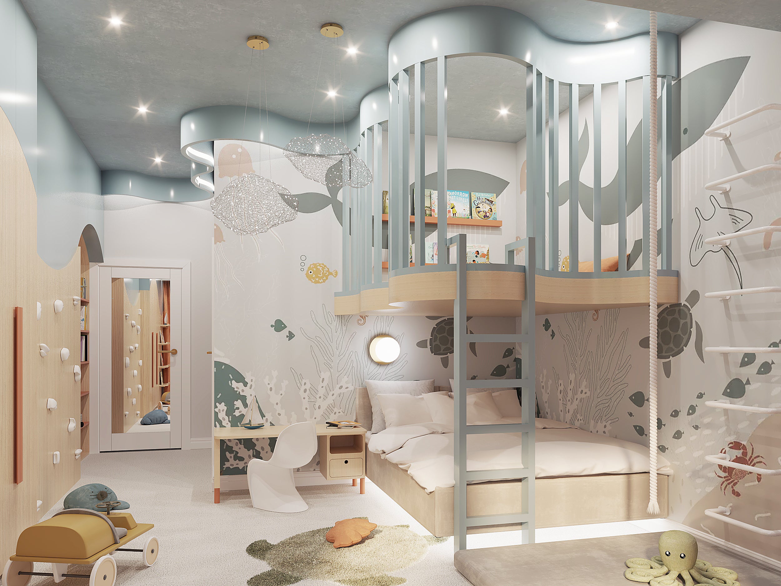 Lucas – Four Little Pigs - Kids Interiors