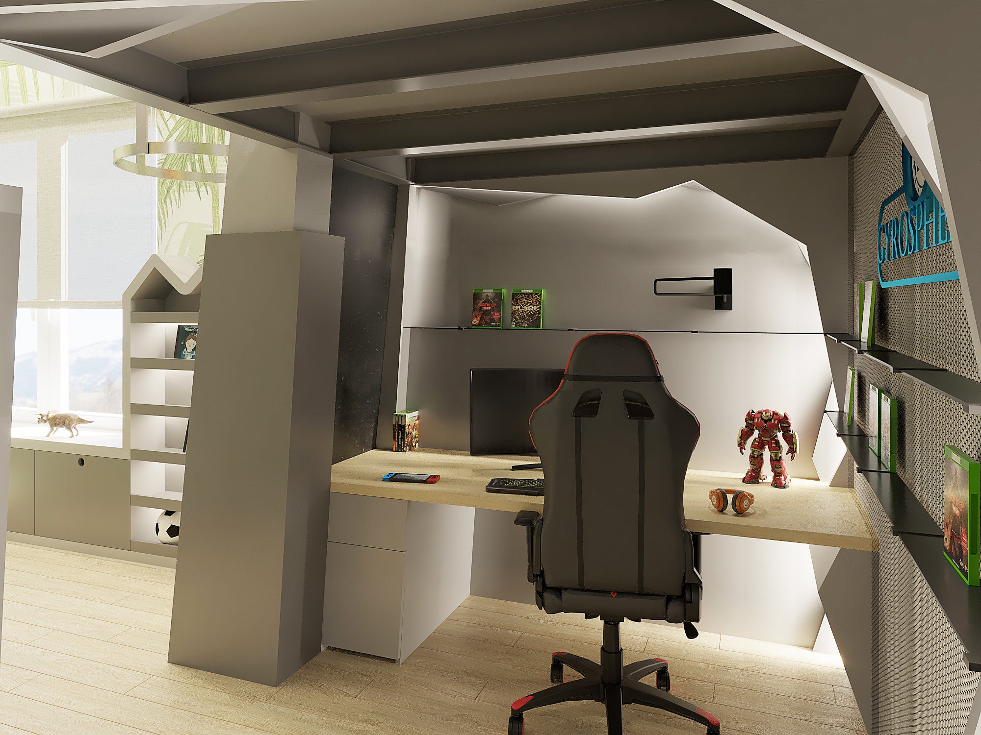 Adrian – Four Little Pigs - Kids Interiors