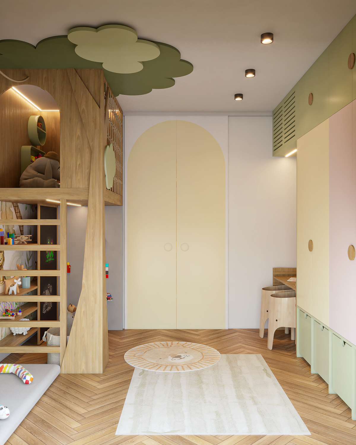 Ariel & Daniella – Four Little Pigs - Kids Interiors