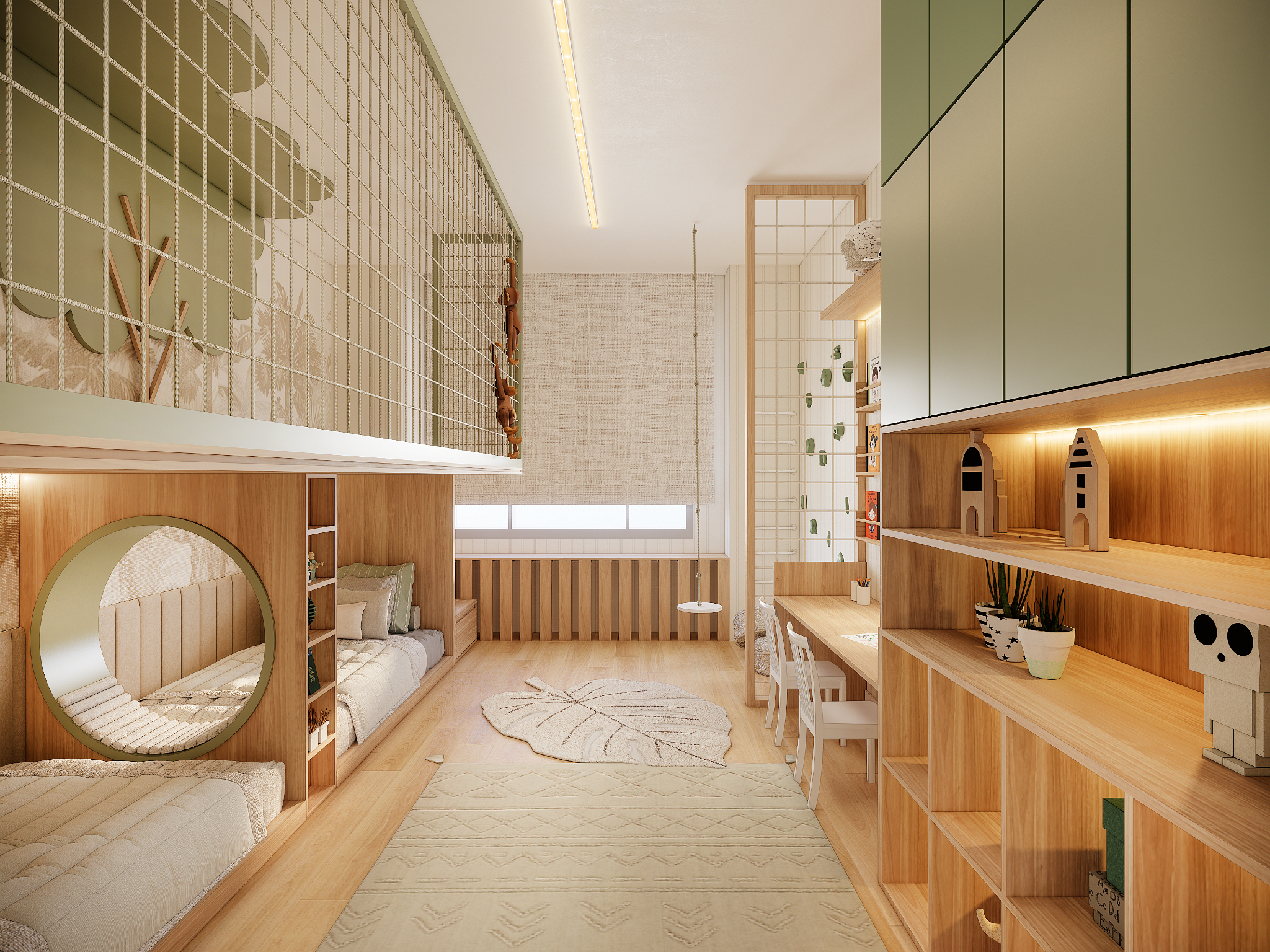 Sebastian & Benicio – Four Little Pigs - Kids Interiors